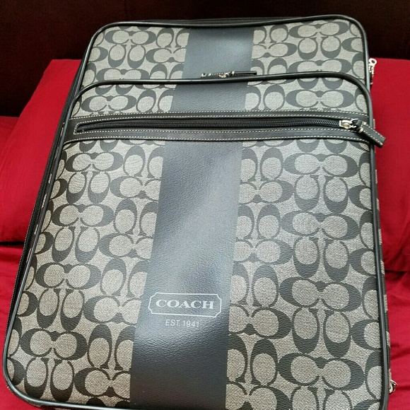 Bags | Authentic Coach Carry On Suitcase | Poshmark